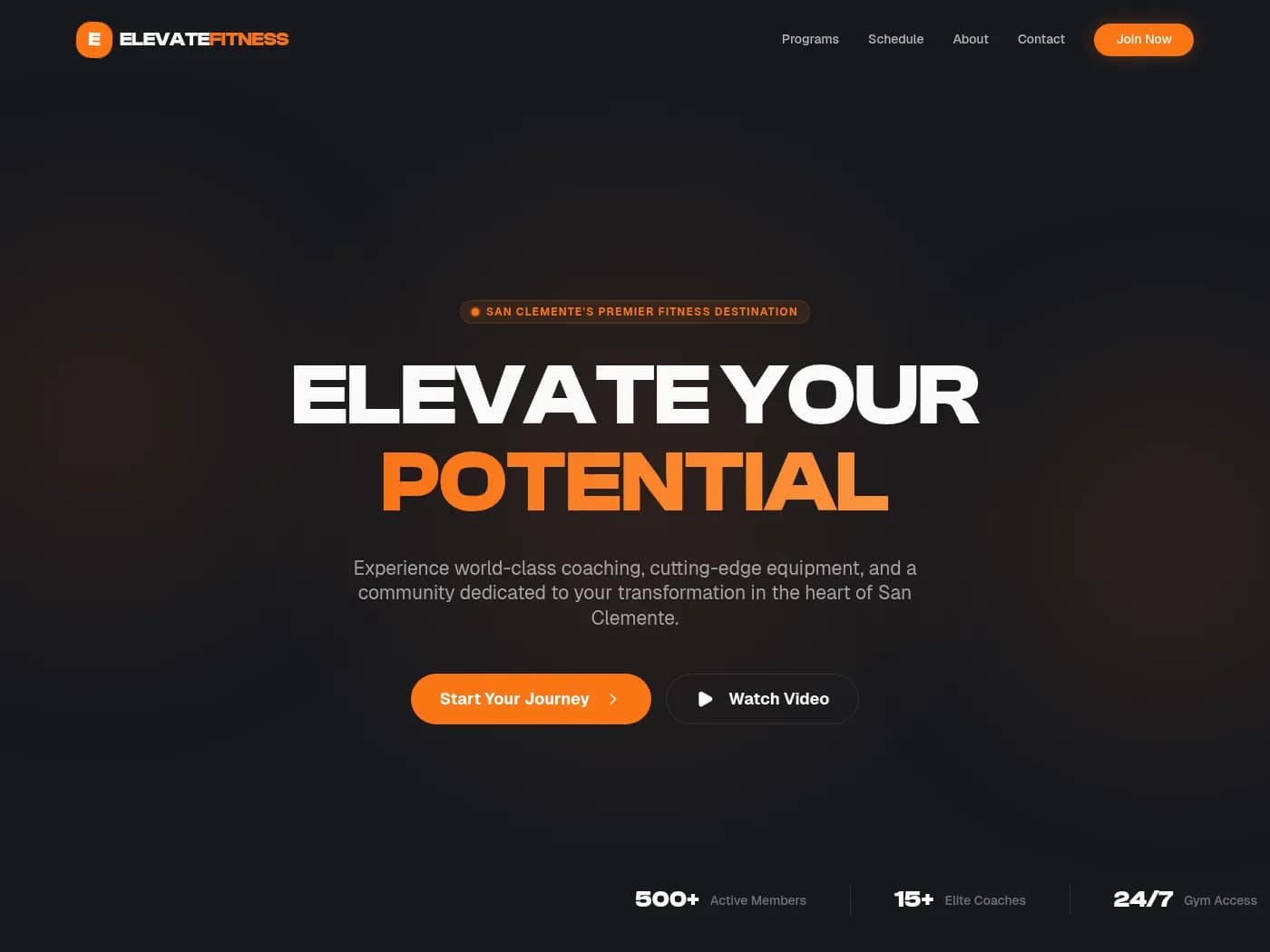 Elevate Fitness Site