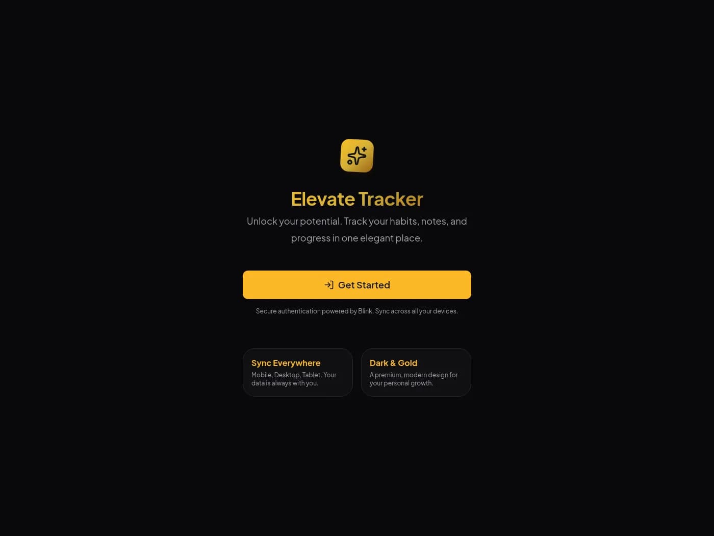 Elevate Tracker