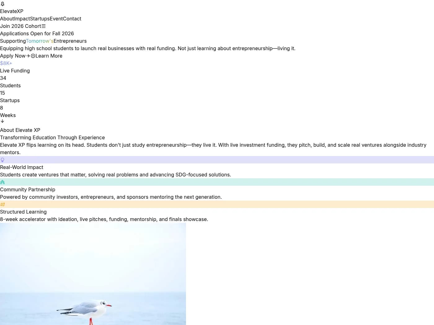 ElevateXP NextGen Site