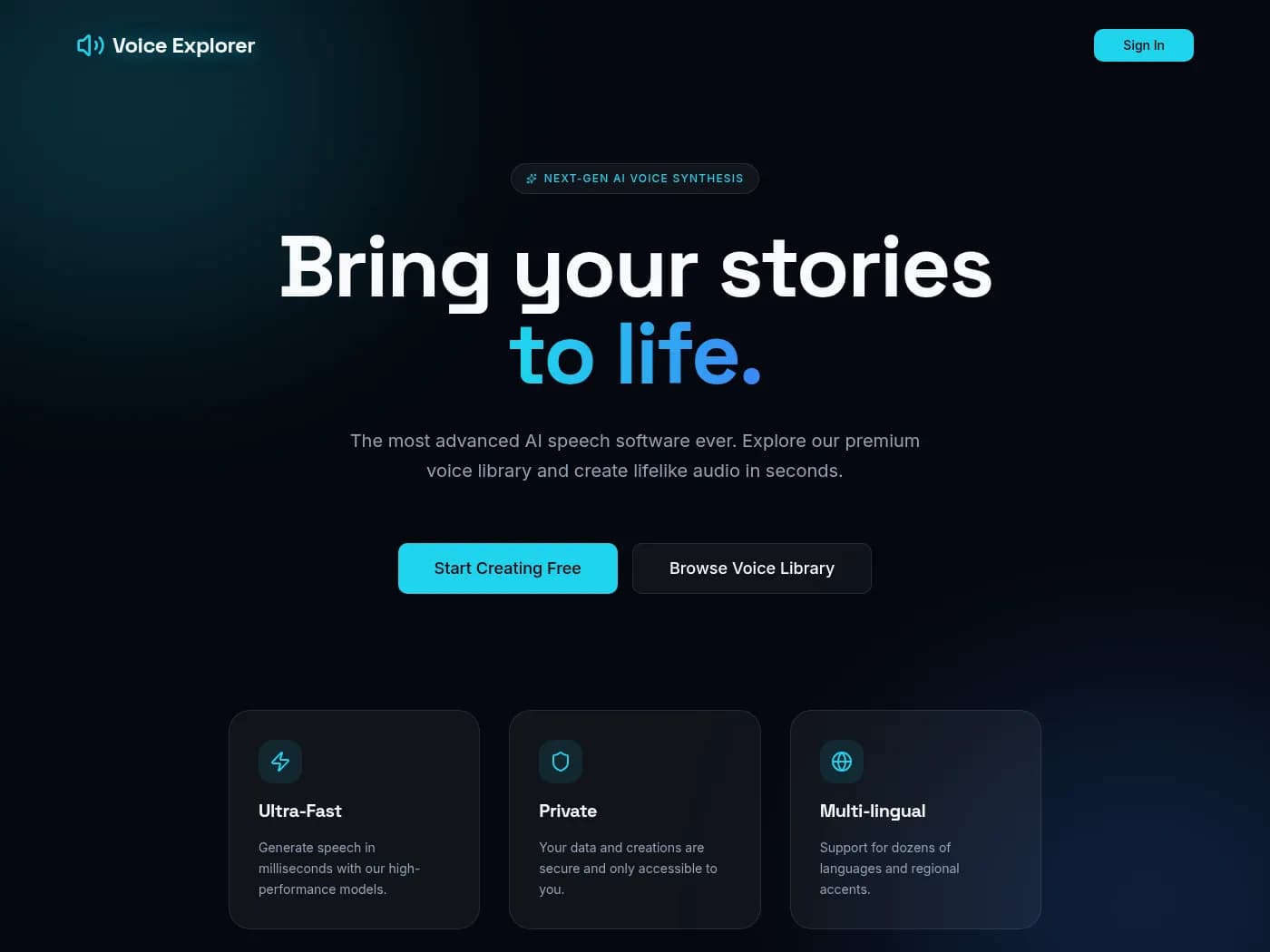 ElevenLabs Voice Explorer