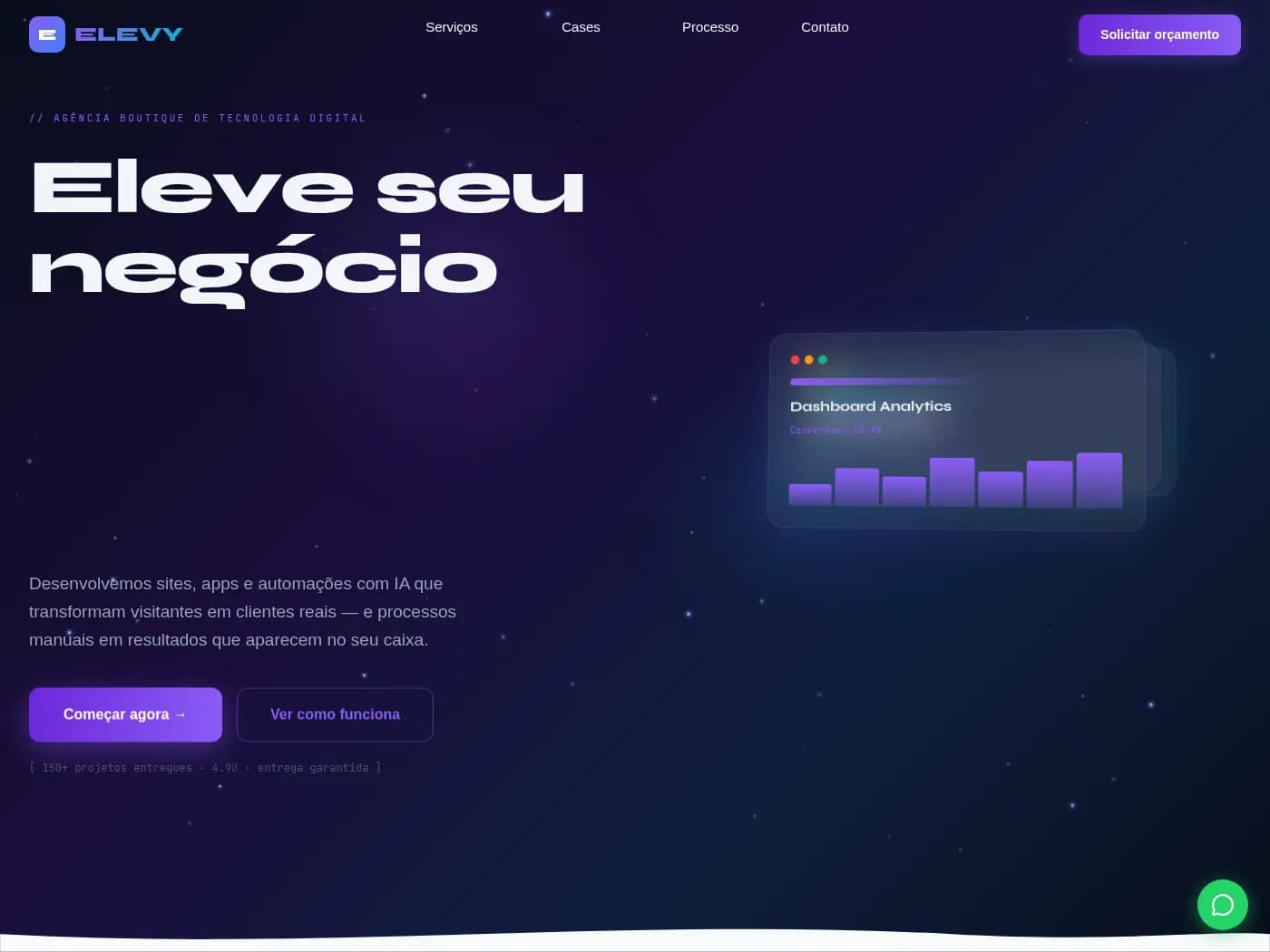 Elevy Pro Landing Page