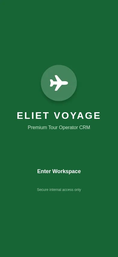 Eliet Voyage CRM