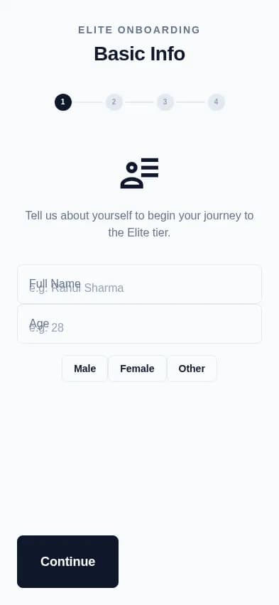Elite AI Trainer App