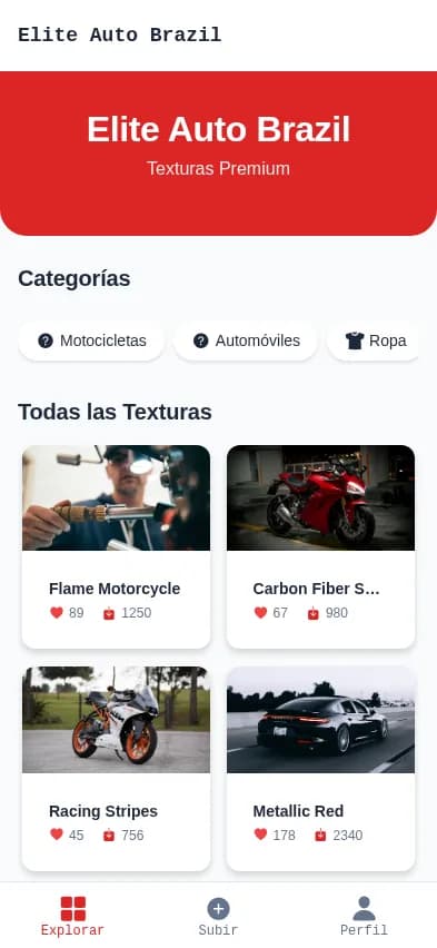 Elite Auto Brazil Texturas