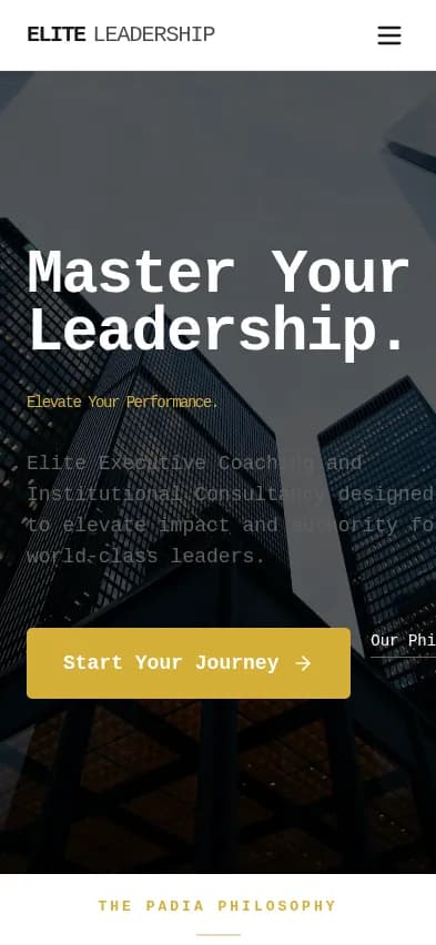 Elite Leadership Landing