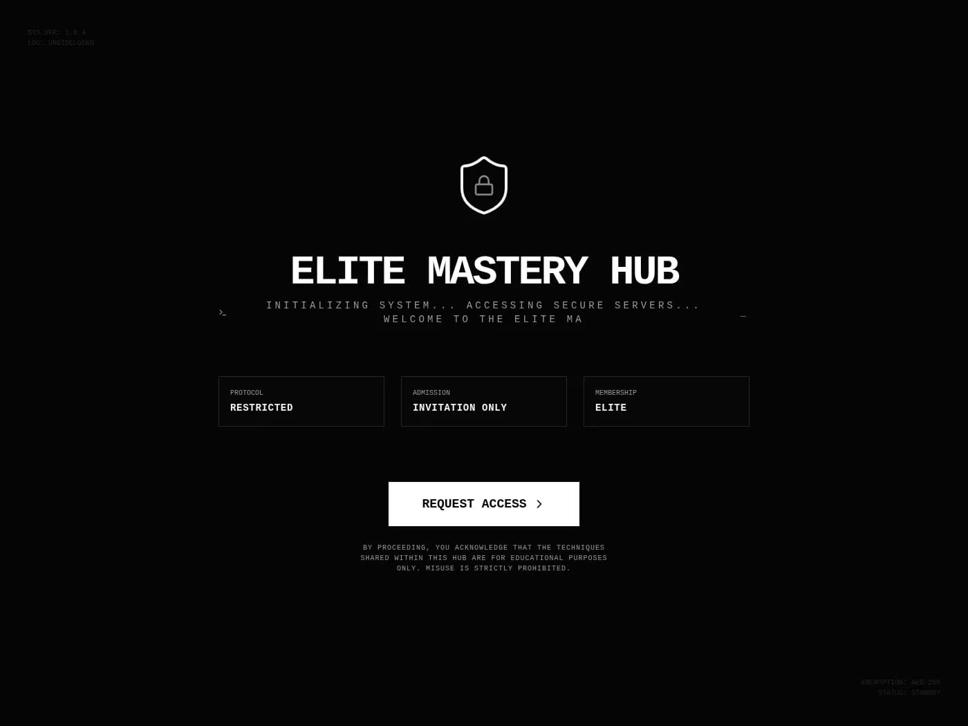 Elite Mastery Hub