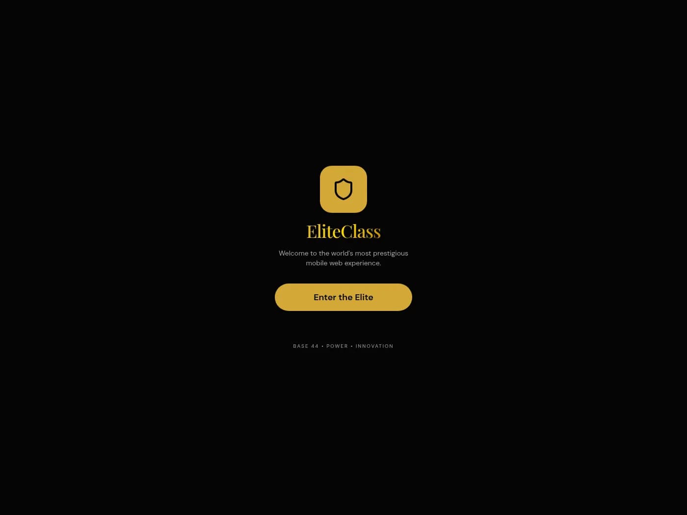 EliteClass Mobile Web Experience