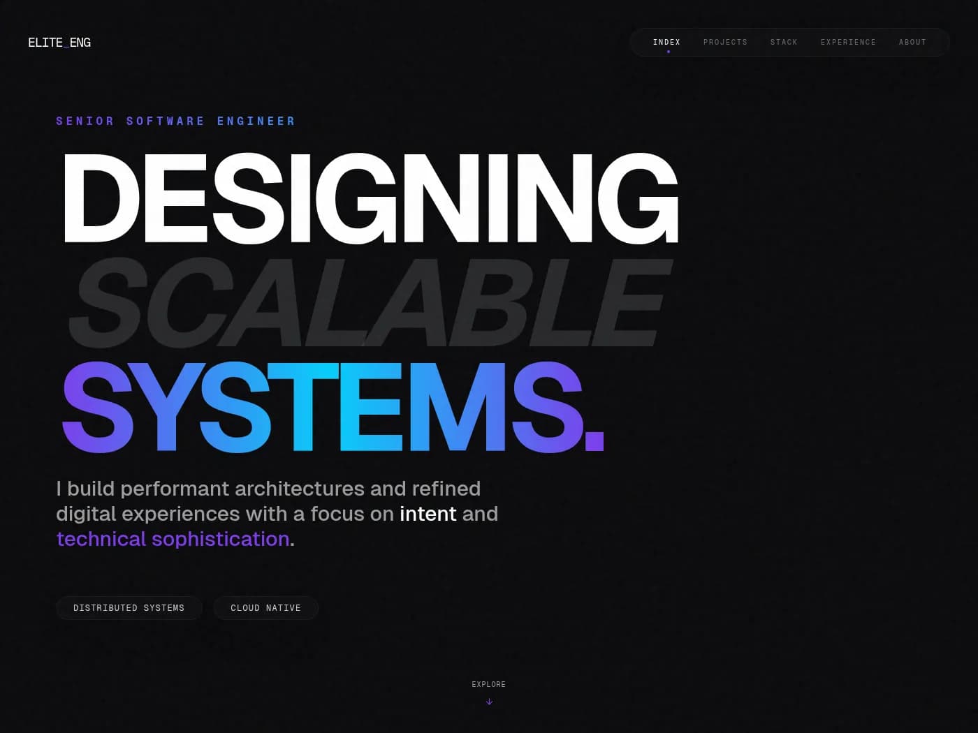 Elite Engineer Portfolio