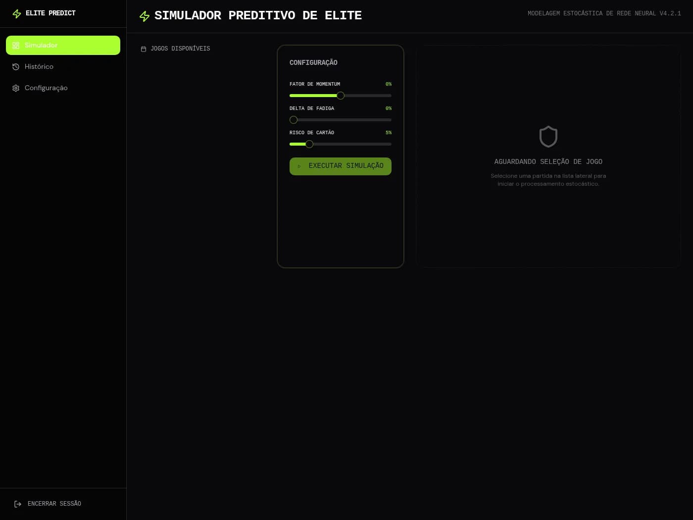 Elite Predictive Simulator