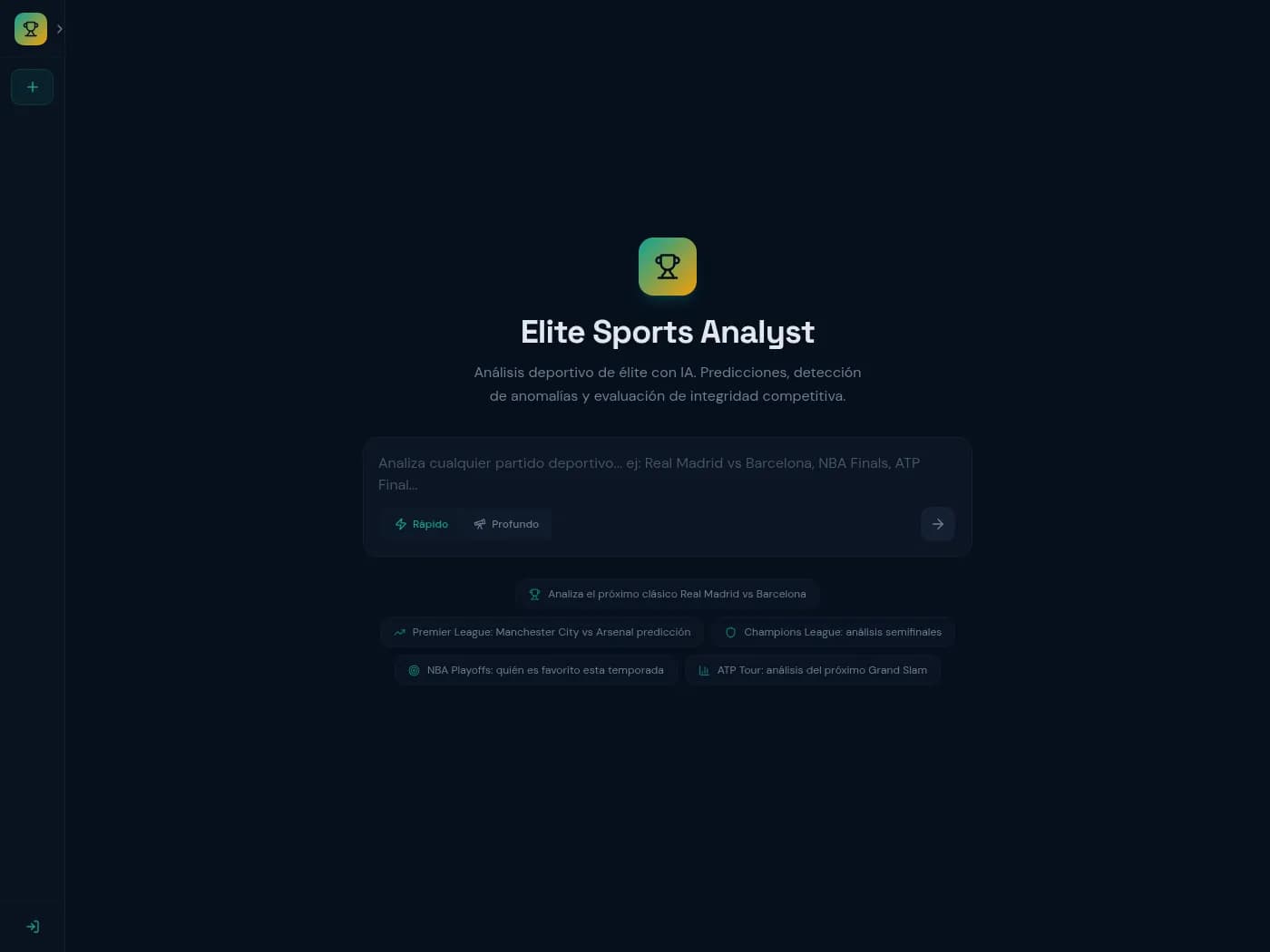 Elite Sports AI Analyst