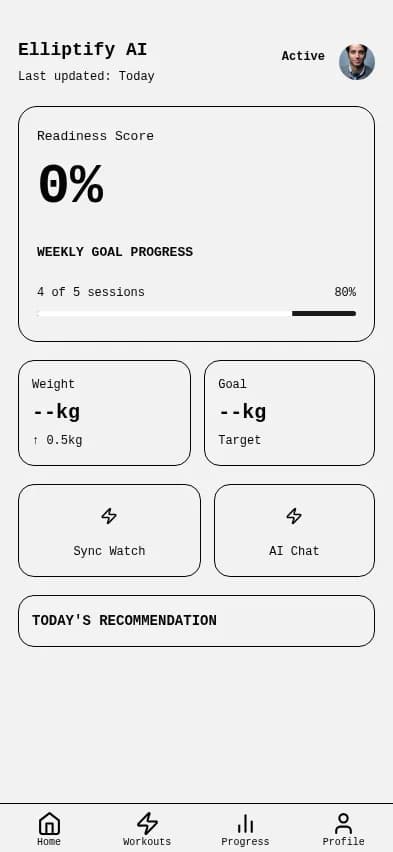 Elliptify AI Fitness Coach