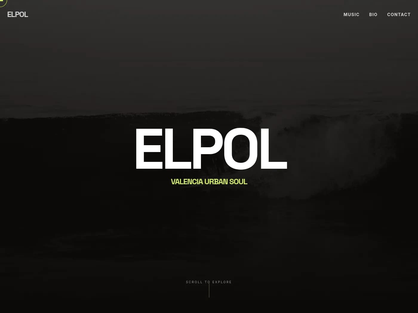 elPol Artist Landing