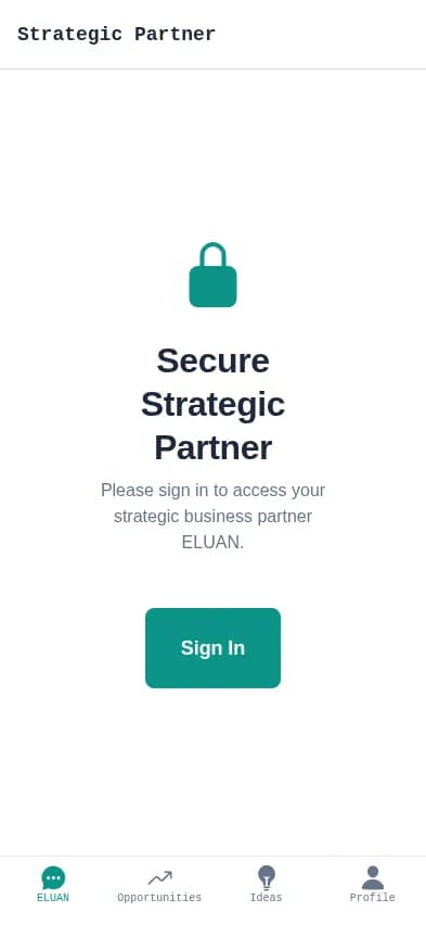 ELUAN AI Business Partner