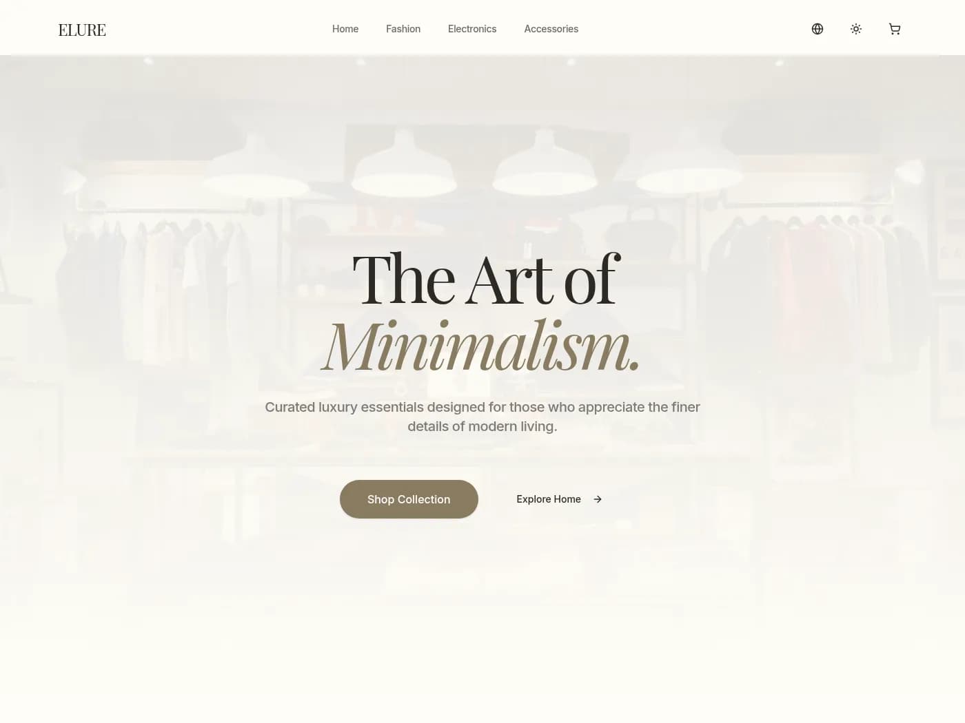 Elure Luxe Storefront
