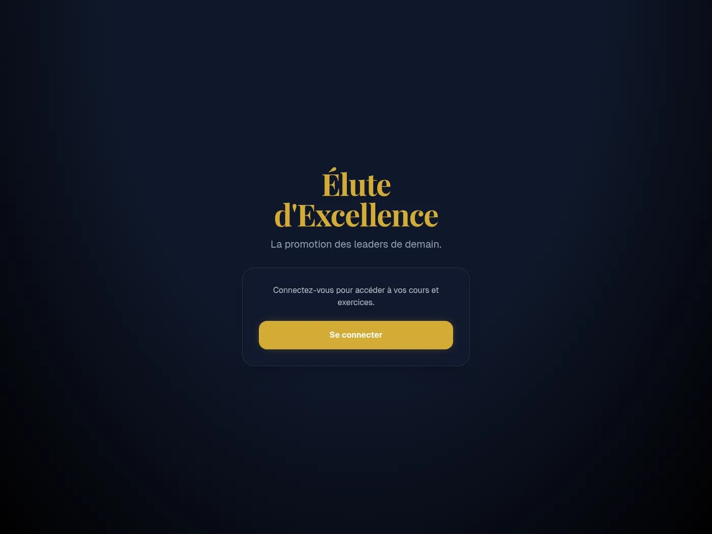 Élute d'Excellence Hub