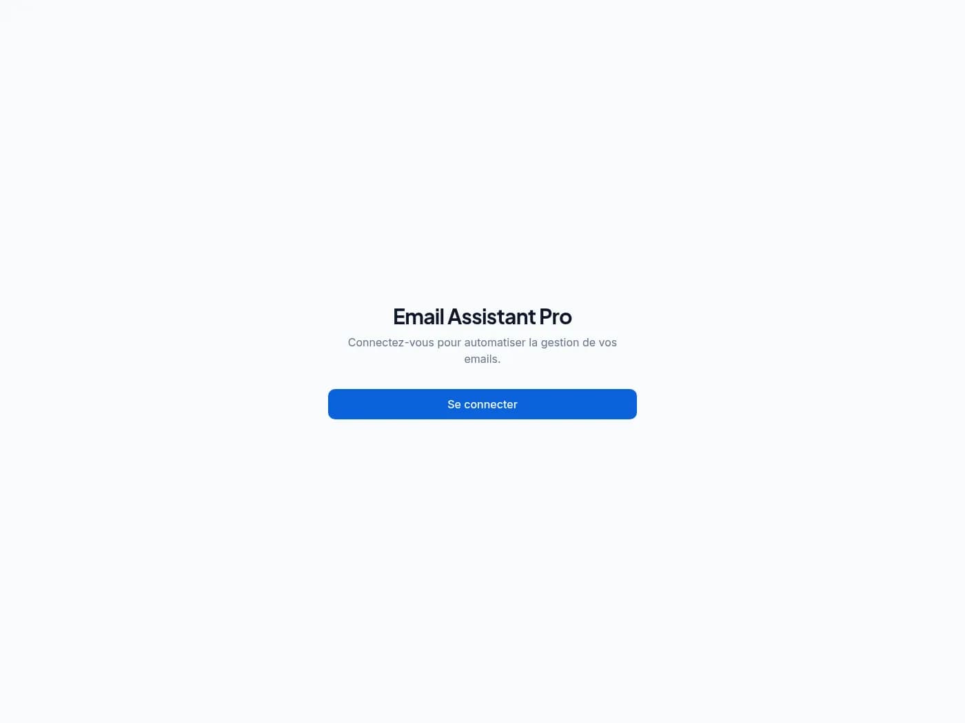 Email Assistant Pro