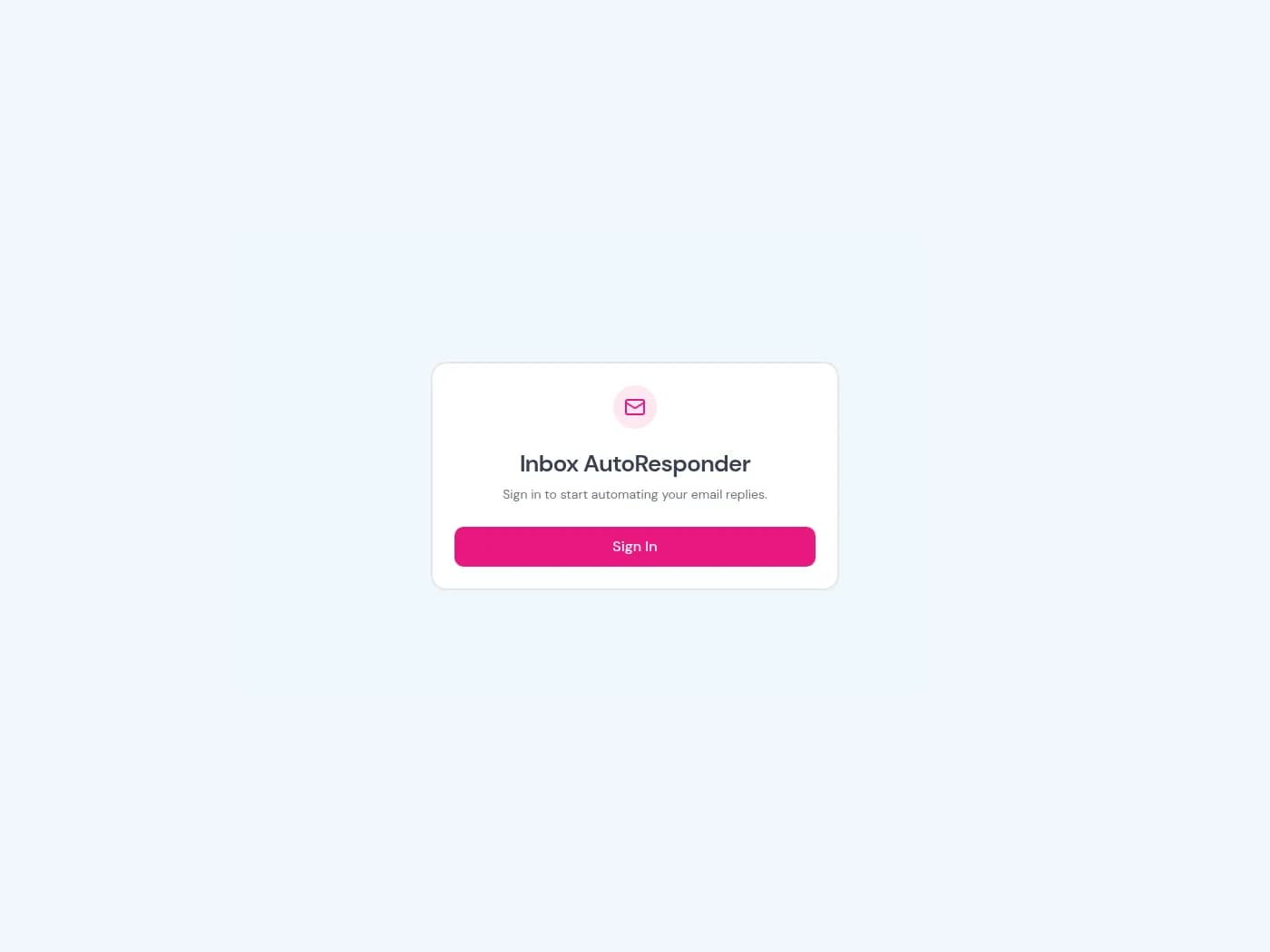 Inbox AutoResponder