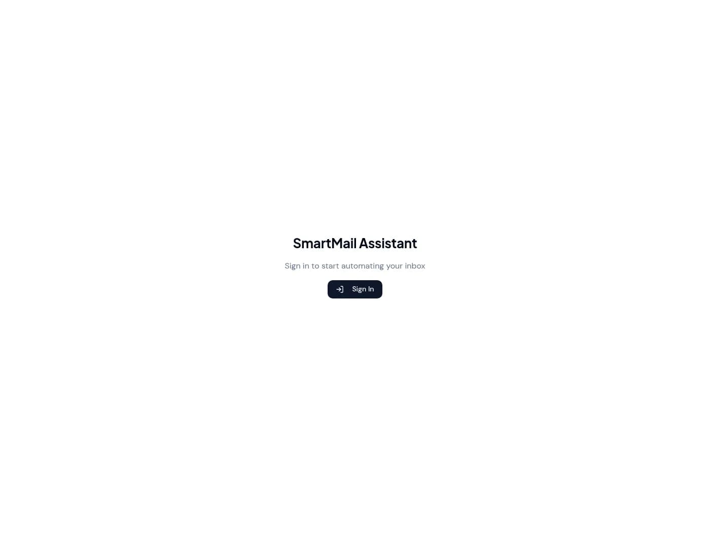 SmartMail Assistant