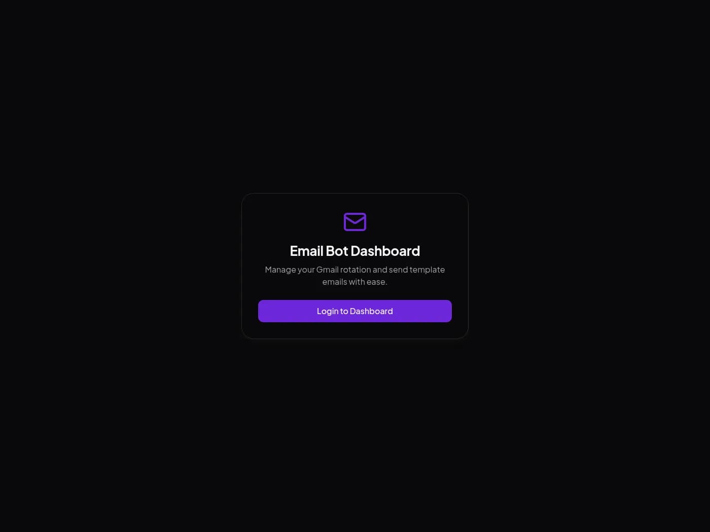 Email Bot Web App