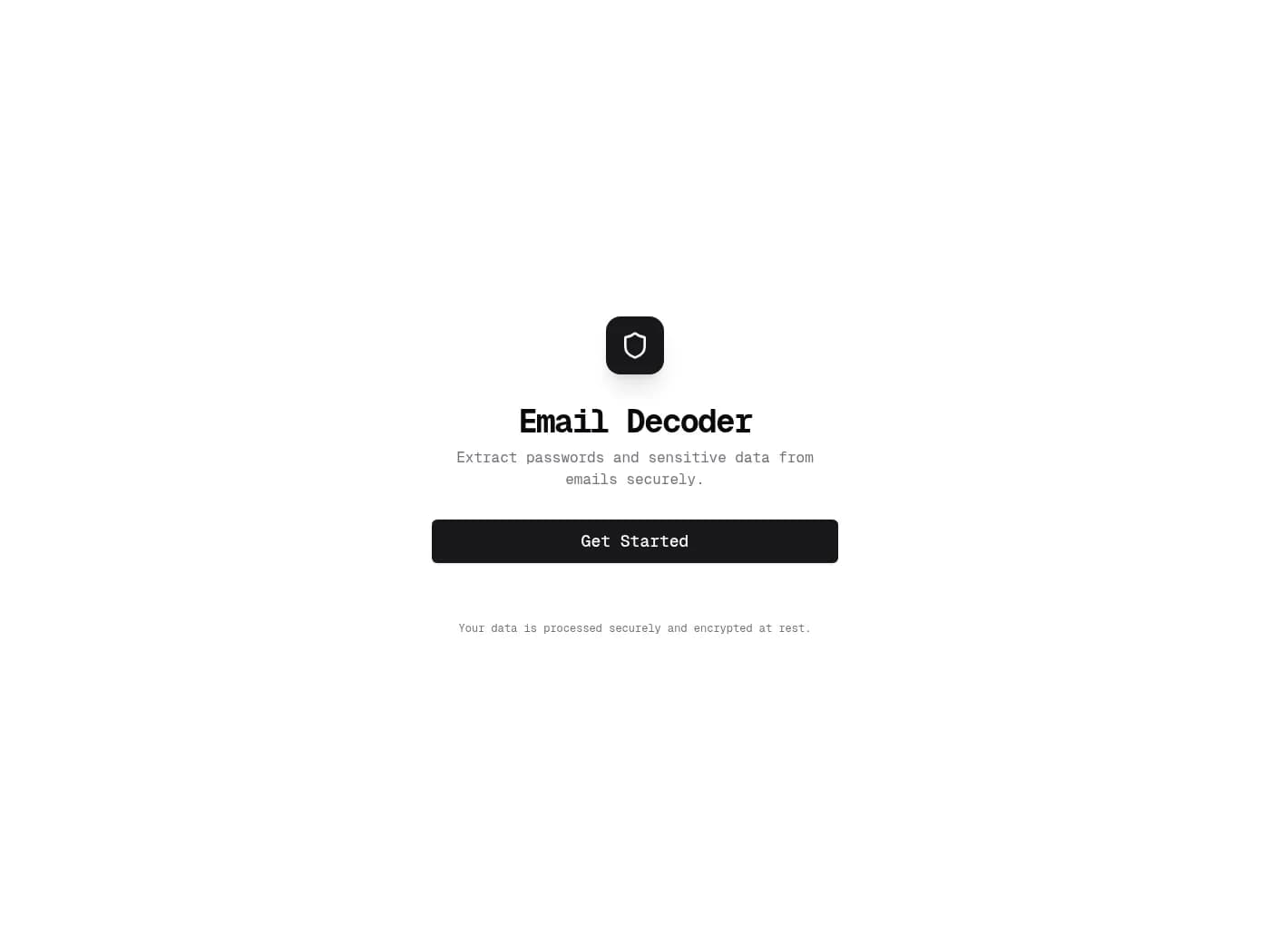Email Decoder Helper