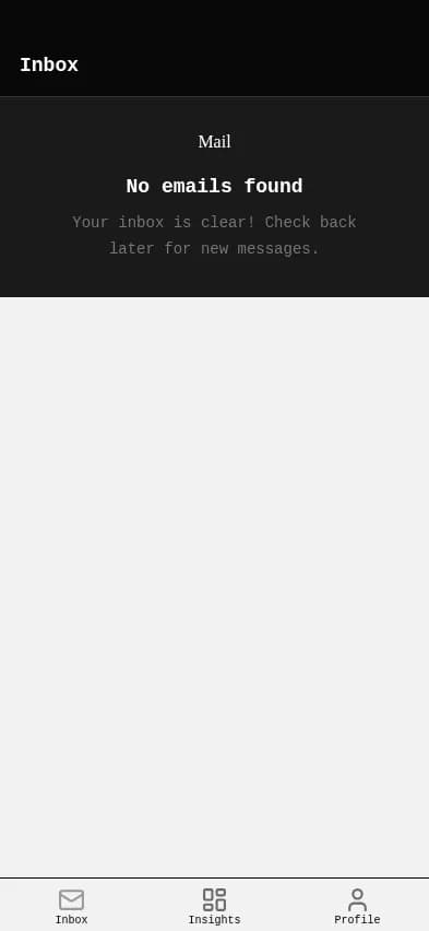 Email Insights App