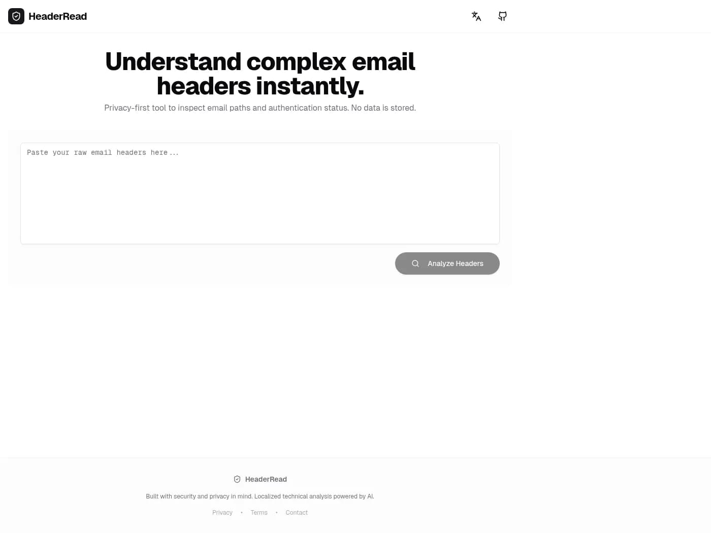 HeaderRead