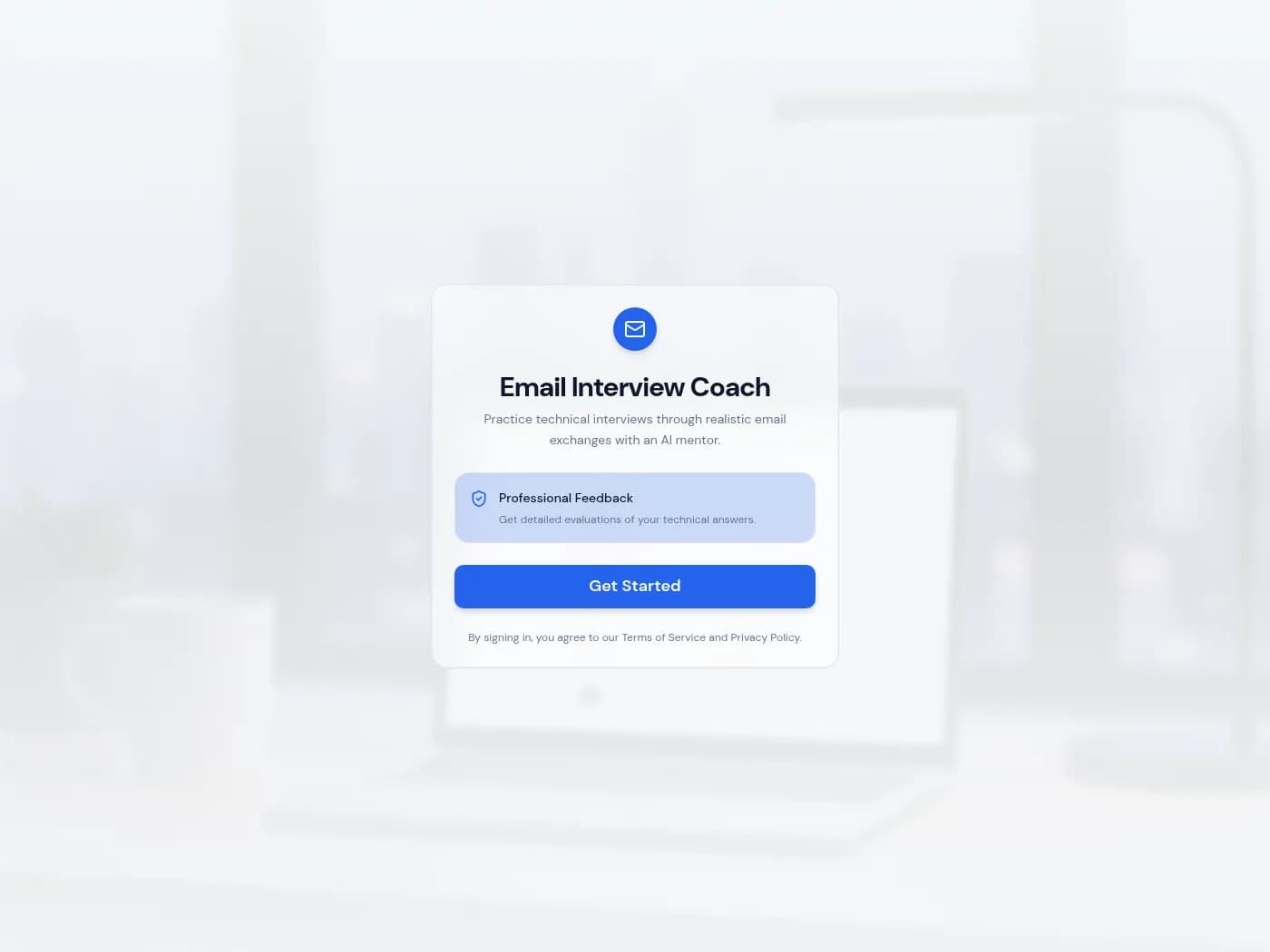 Email Interview Coach