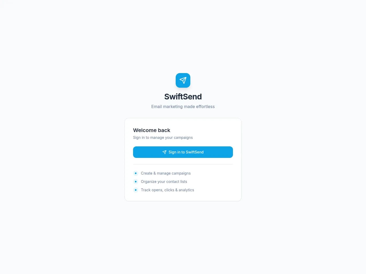 SwiftSend