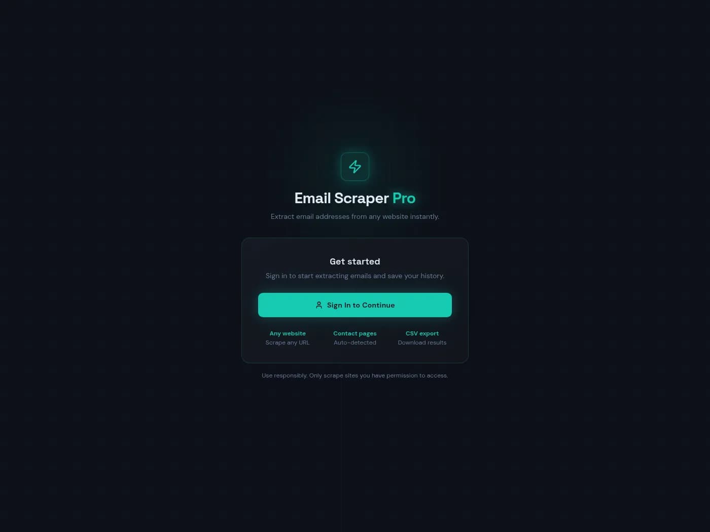 Email Scraper Pro
