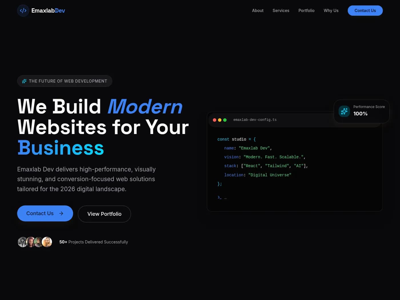 Emaxlab Dev Web Studio