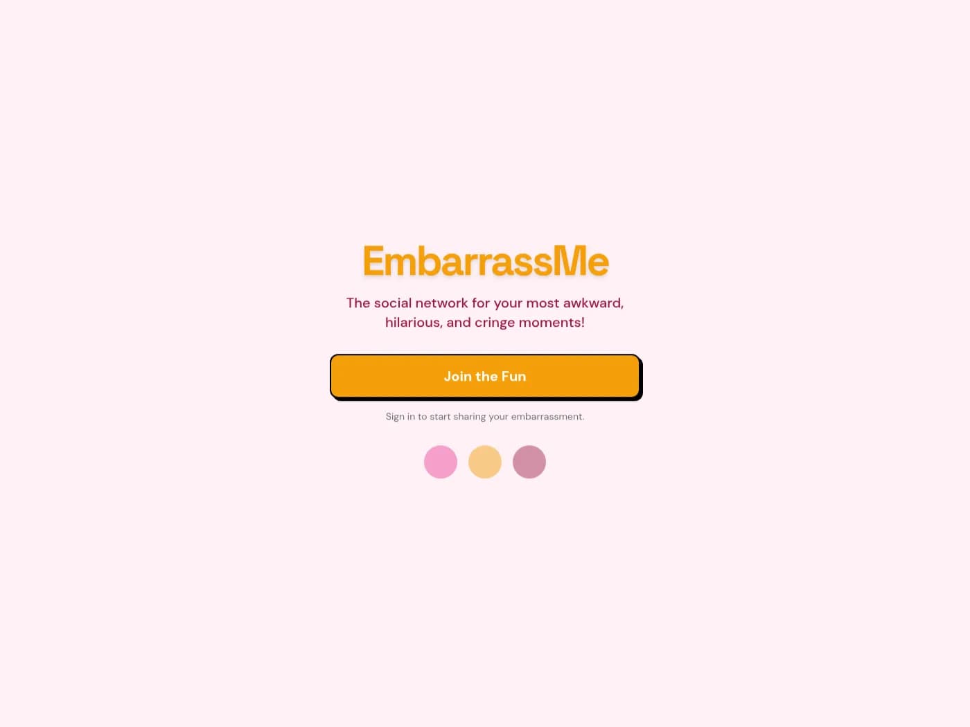 EmbarrassMe Social