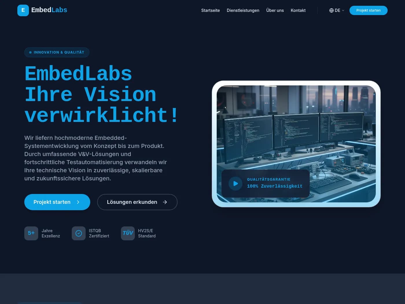 EmbedLabs Web Clone