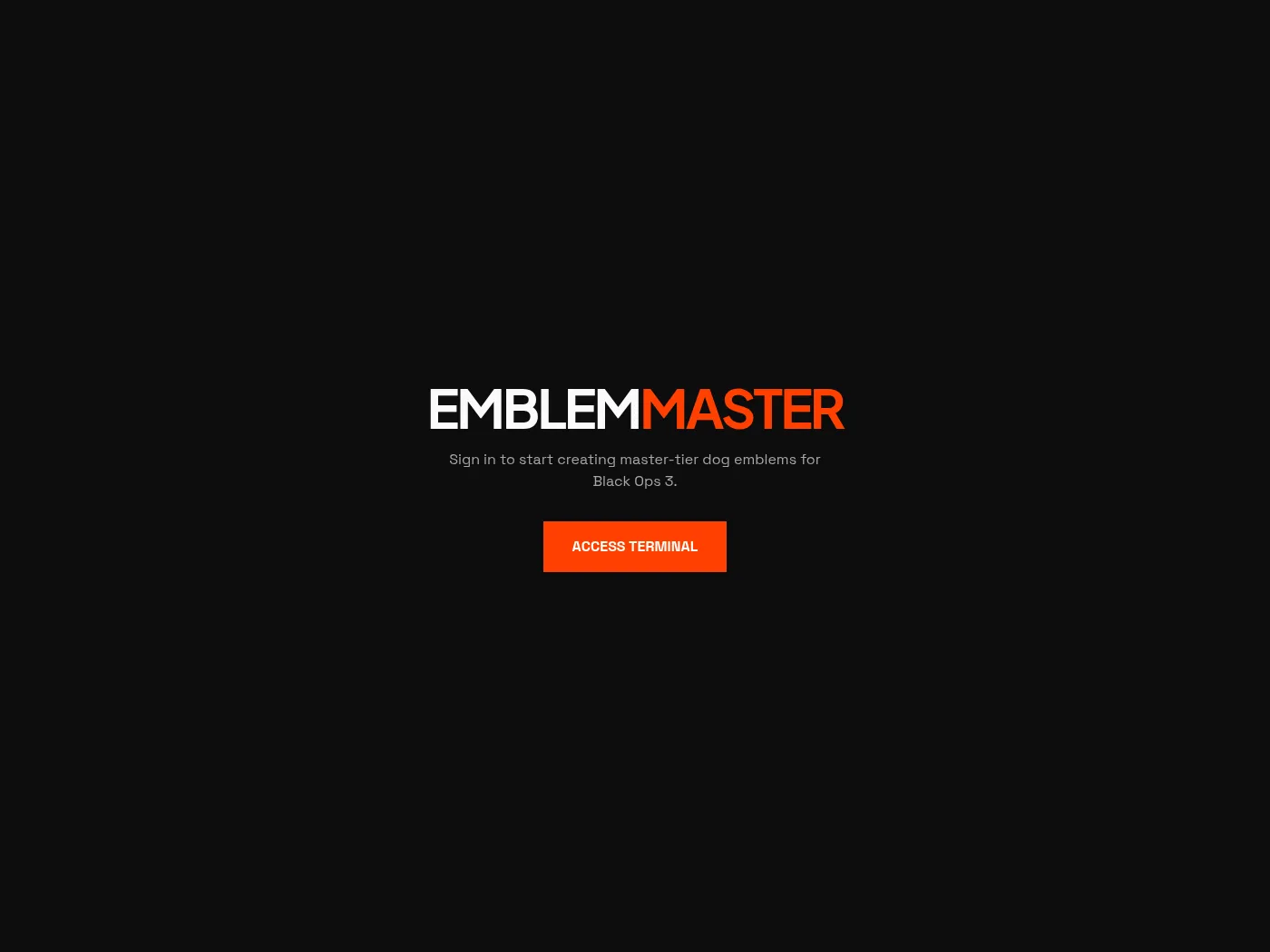 EmblemMaster Dog Tutorial