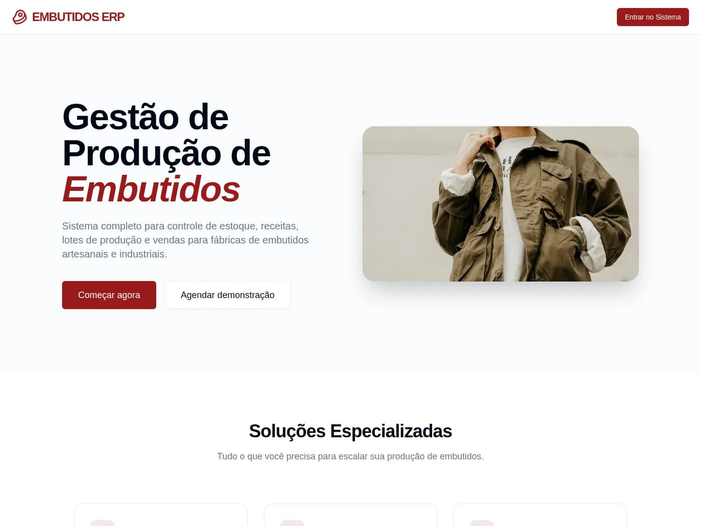 Embutidos ERP Clone