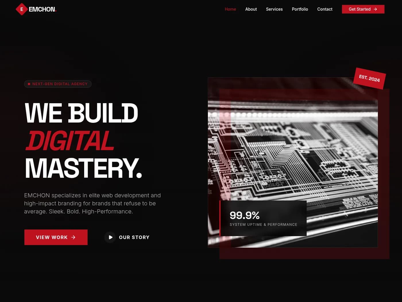 EMCHON Agency Website