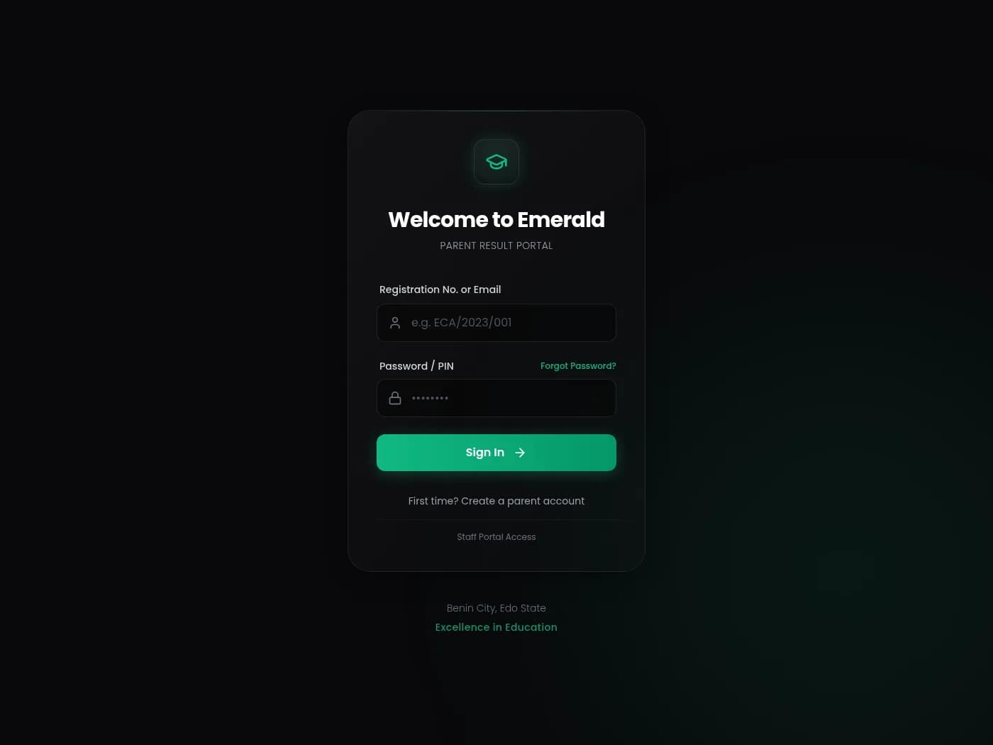 BGA Portal Login