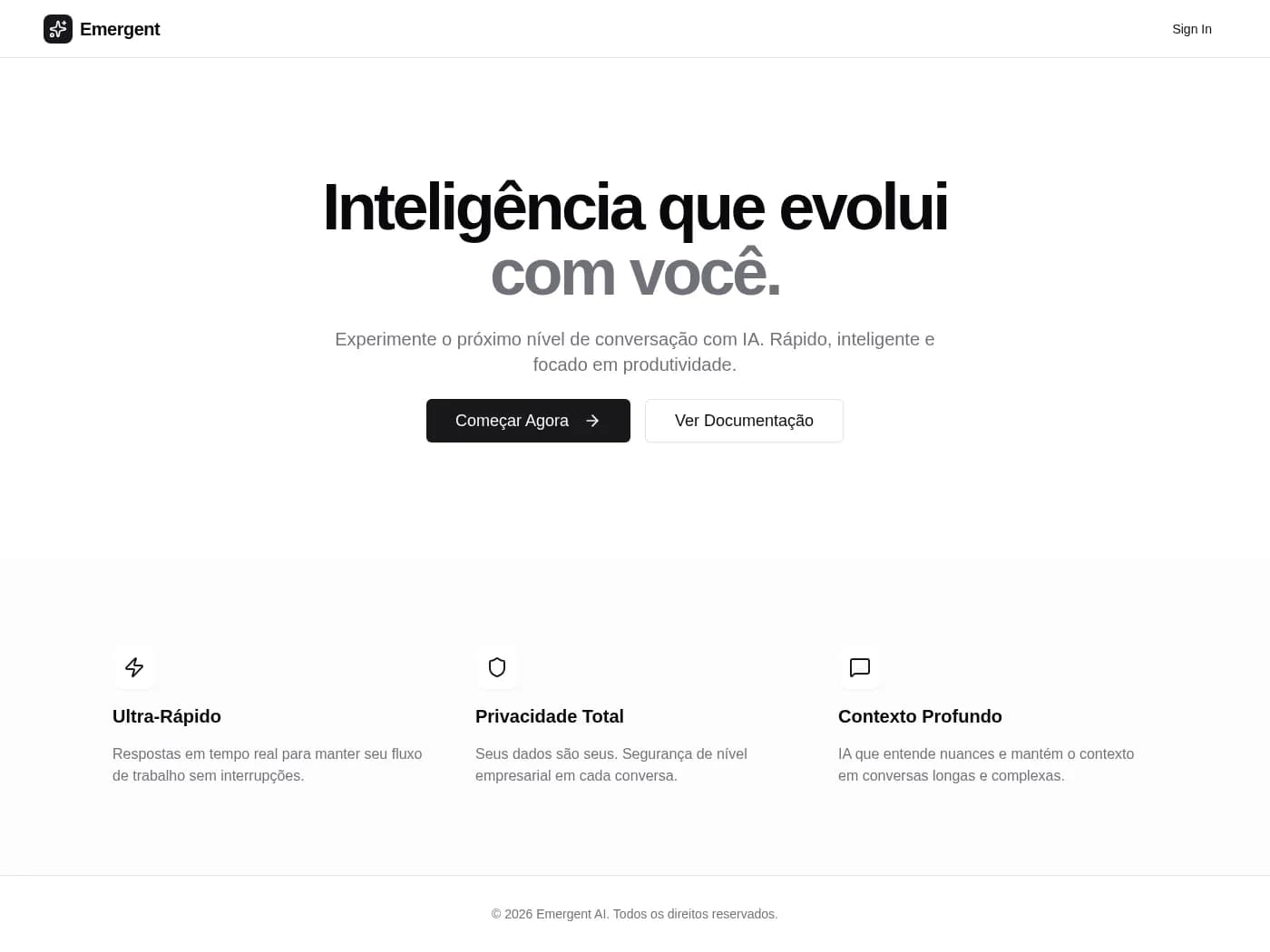 Emergent AI Clone