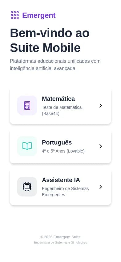 Emergent Mobile Suite