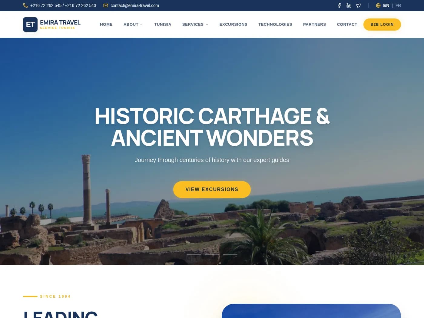 Emira Travel Clone