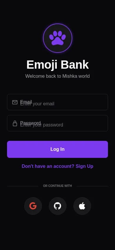 Emoji Bank