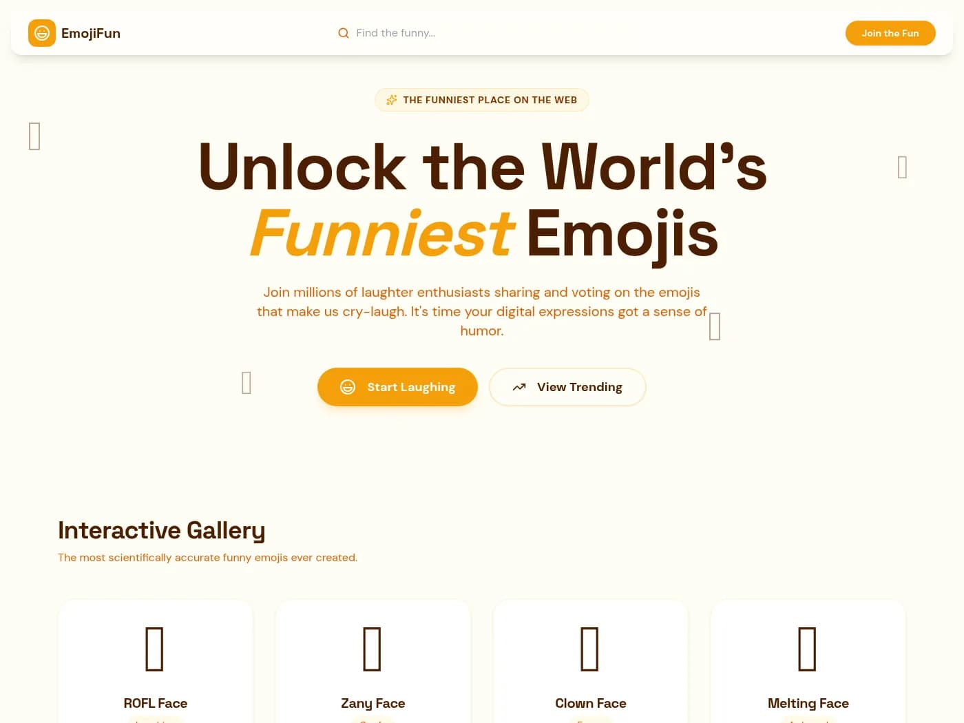 Emoji Fun Page