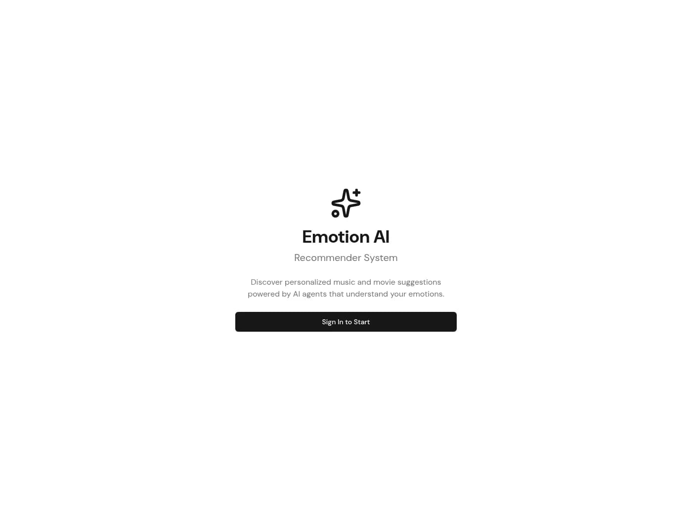 Emotion AI Recommender