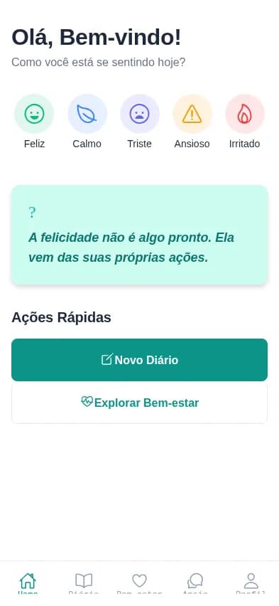 EmoVida Wellness App