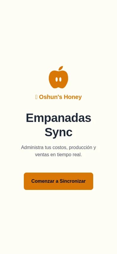 Empanadas Sync App