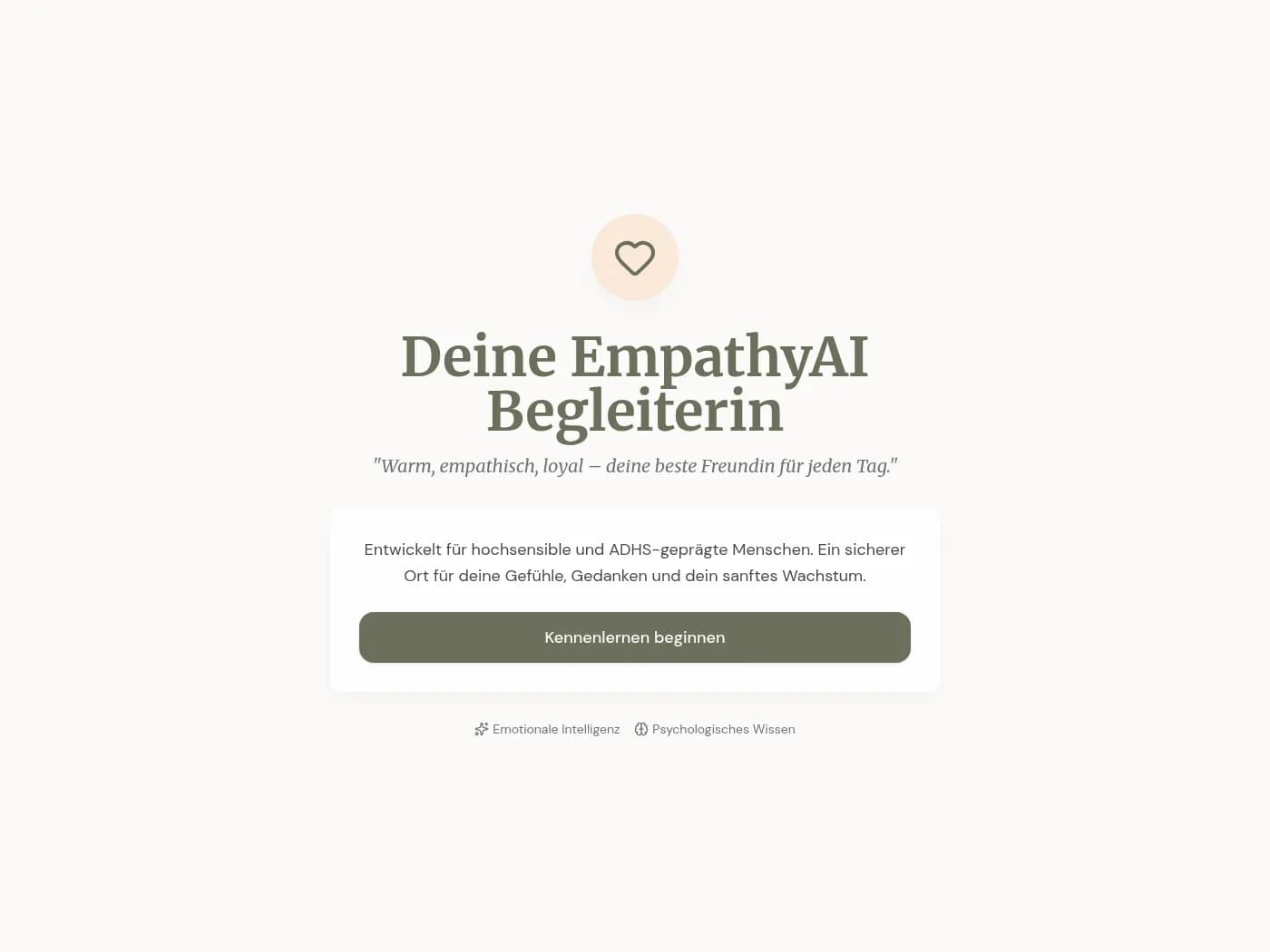 EmpathyAI Companion