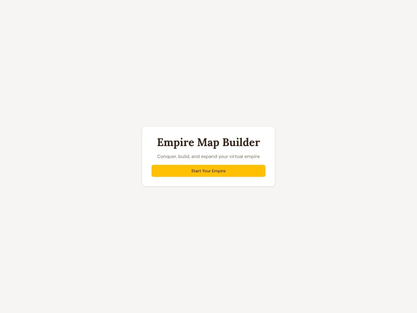 Empire Map Builder