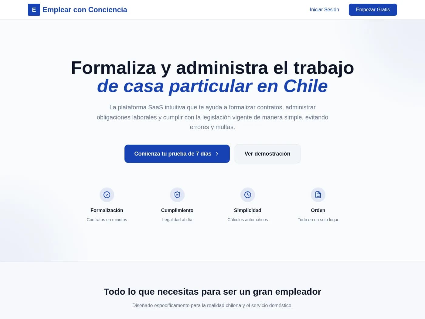 Emplear con Conciencia