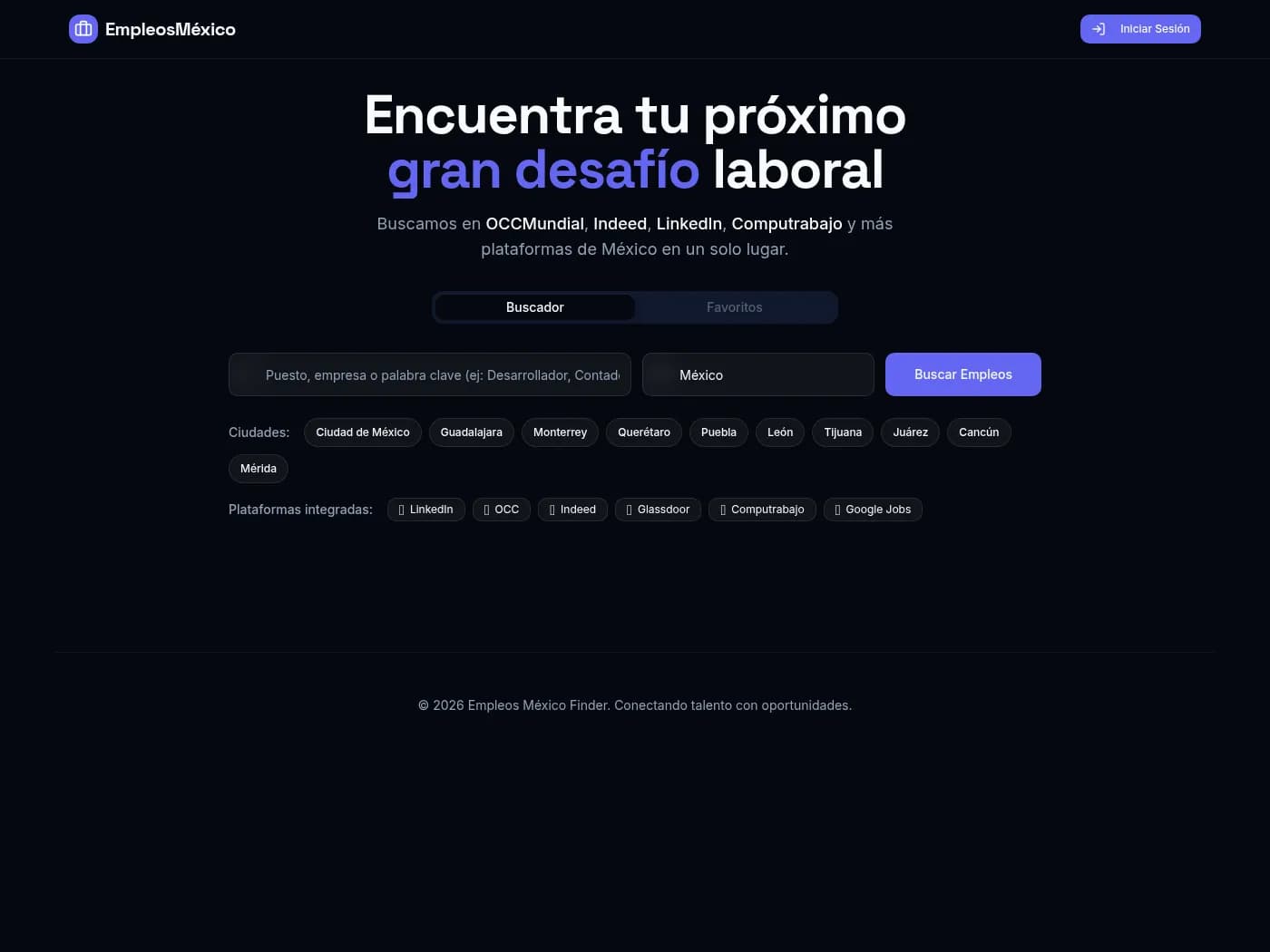 Empleos México Finder