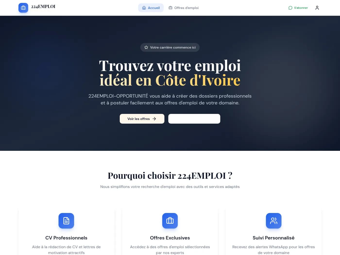 224Emploi Opportunité