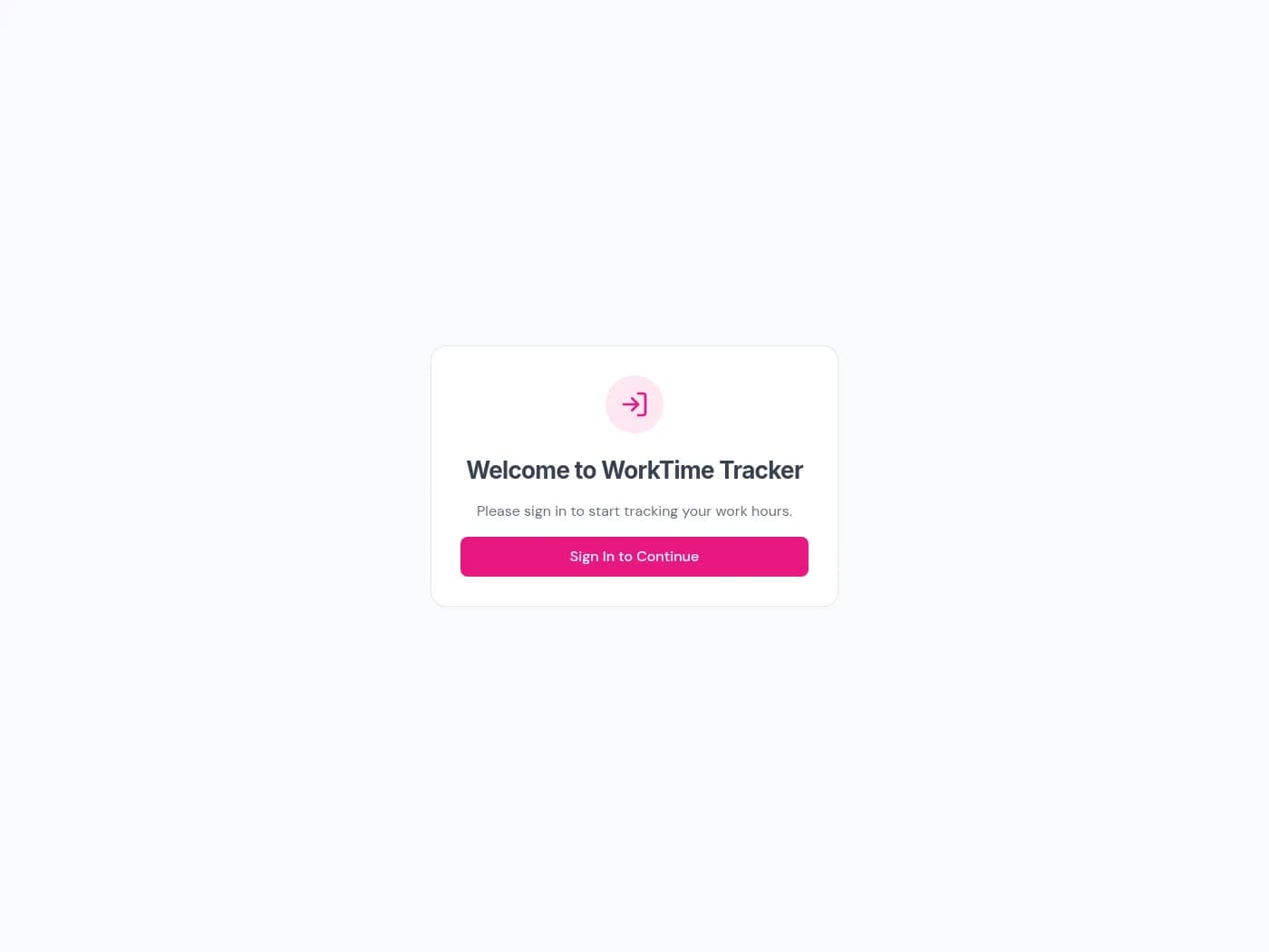 WorkTime Tracker